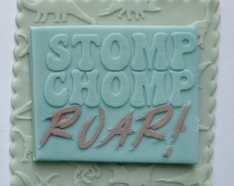 Stomp Stamp Roar - Etsy