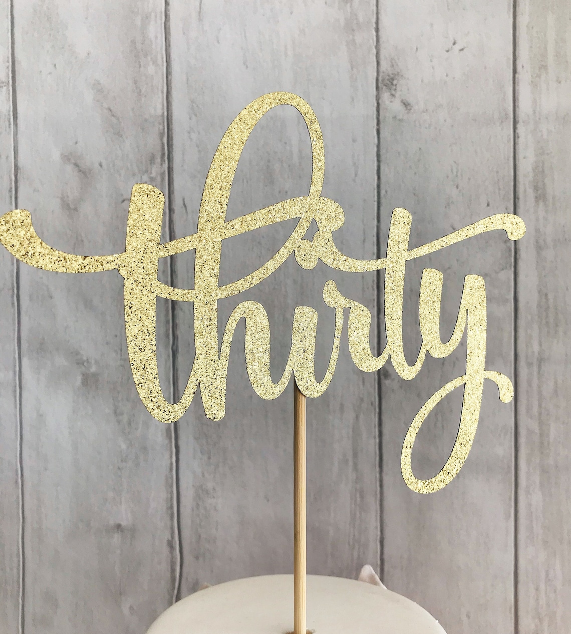 Thirty Cake Topper. 30th Cake Topper. Thirtieth Birthday. 30 - Etsy