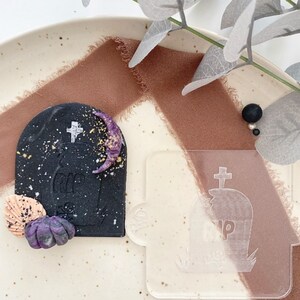 RIP Gravestone Embosser. Icing Fondant Stamp. Food Safe Acrylic ...