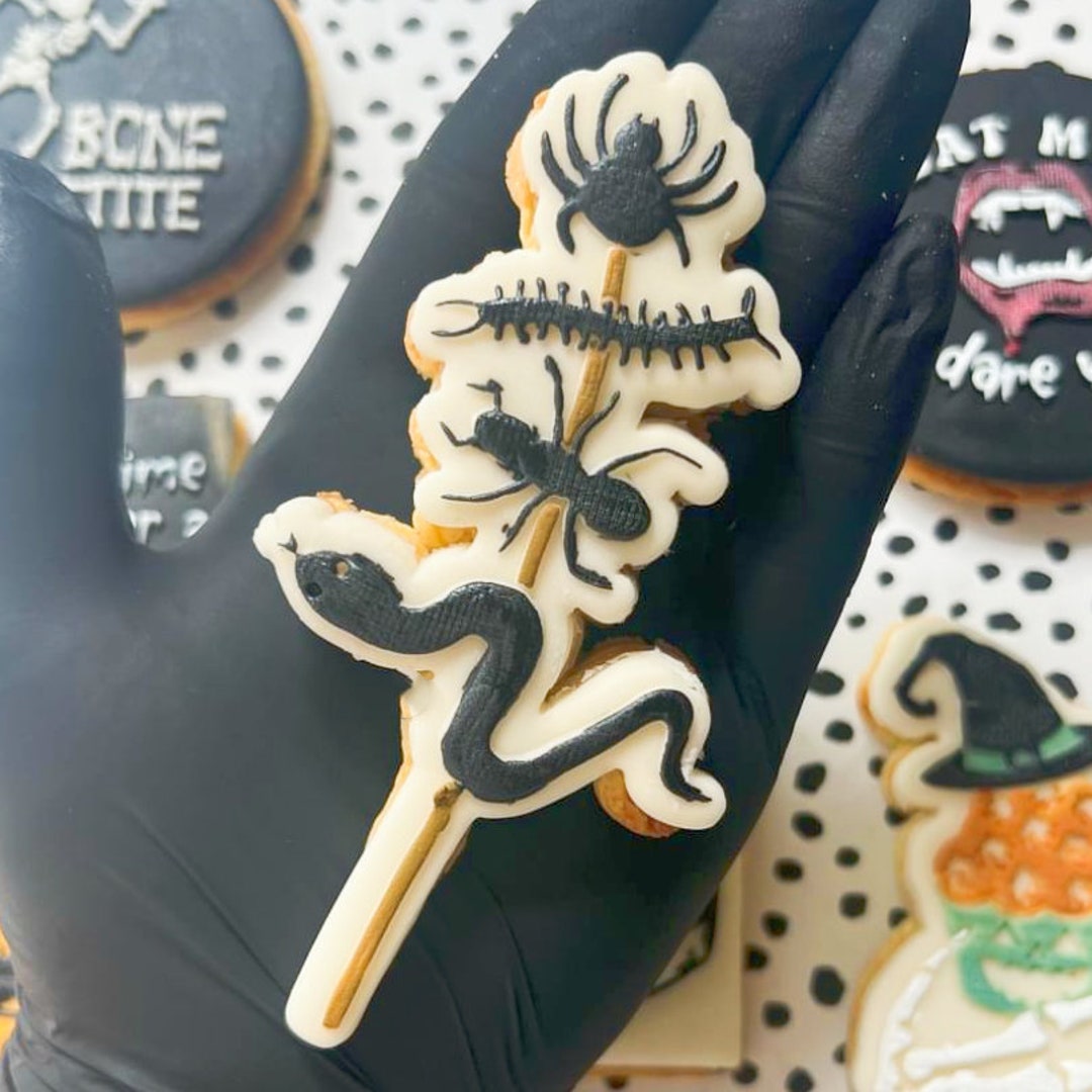 Bug Kebab Fondant Cookie Embosser and Cutter Set Create - Etsy