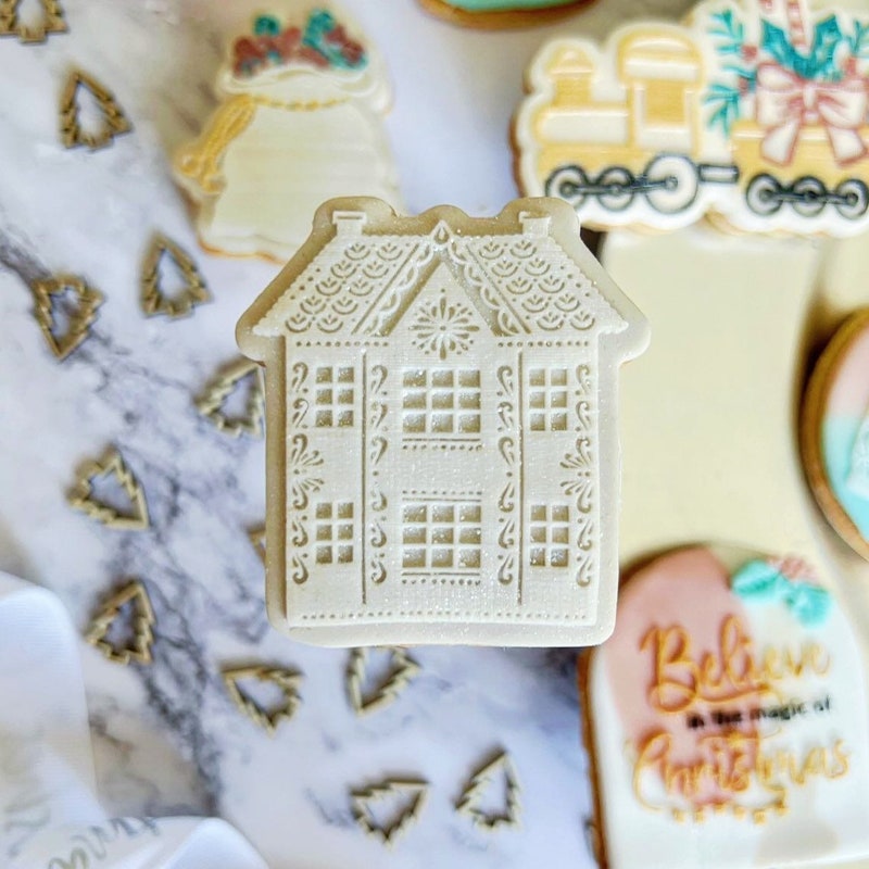 Gingerbread Stamp - Etsy