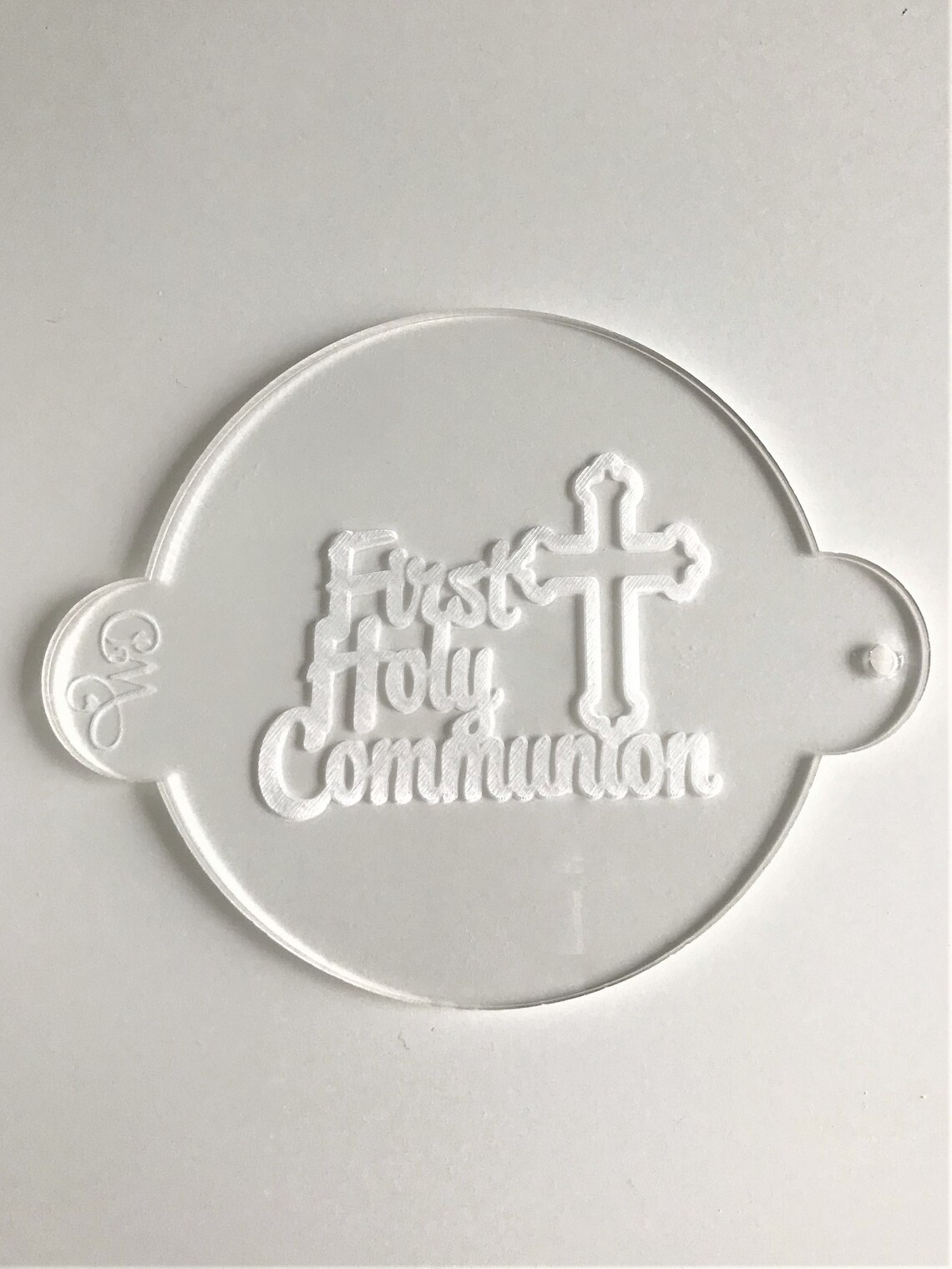 First Holy Communion Embosser Stamp Style 2. Acrylic Icing - Etsy