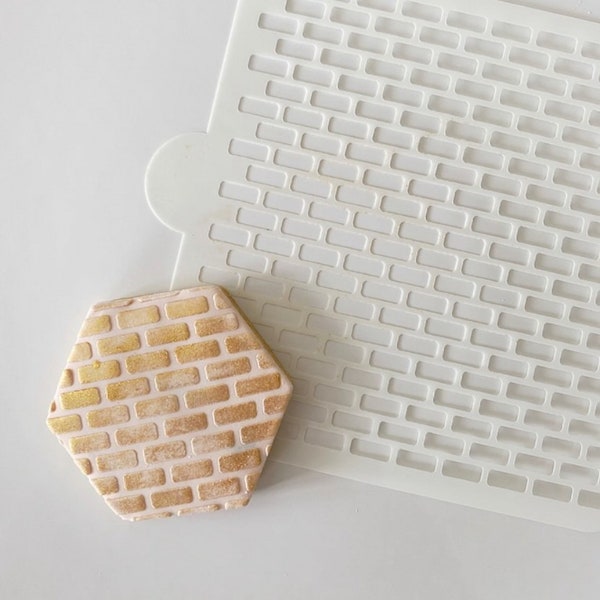 Brick Stencil - Etsy