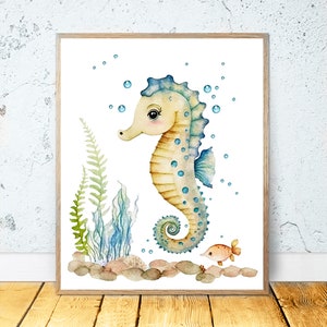 Set of 6 Baby Animals, PRINTABLE WALL ART, Boy Nursery Decor ...