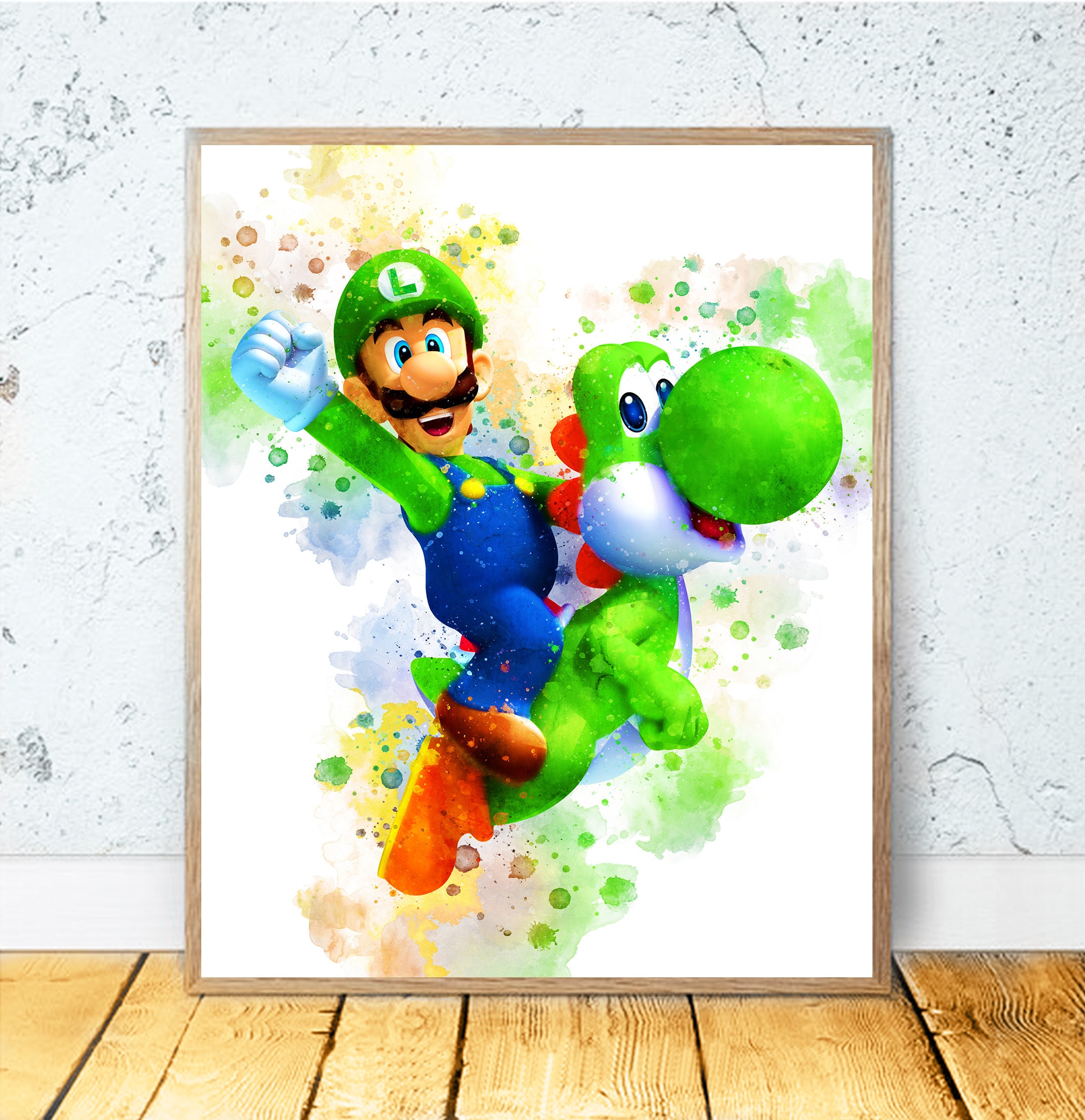 Set 12 MARIO Prints PRINTABLE ART Super Mario Poster Mario - Etsy UK
