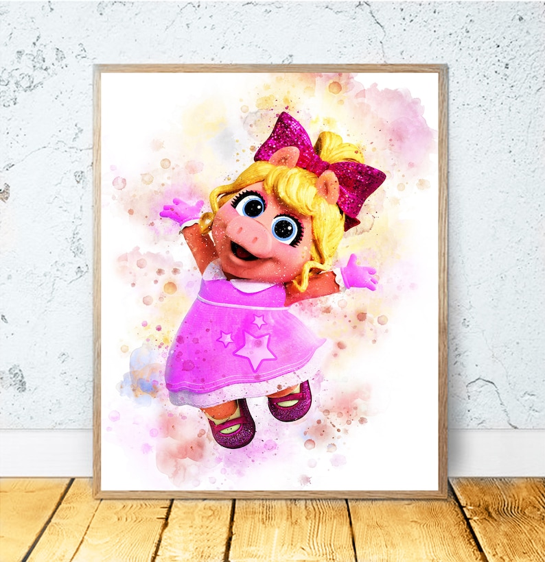 Set 6 Muppet Babies PRINTABLE ART Muppets Print Muppet Babies - Etsy