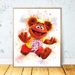Set 6 Muppet Babies PRINTABLE ART Muppets Print Muppet Babies Poster ...