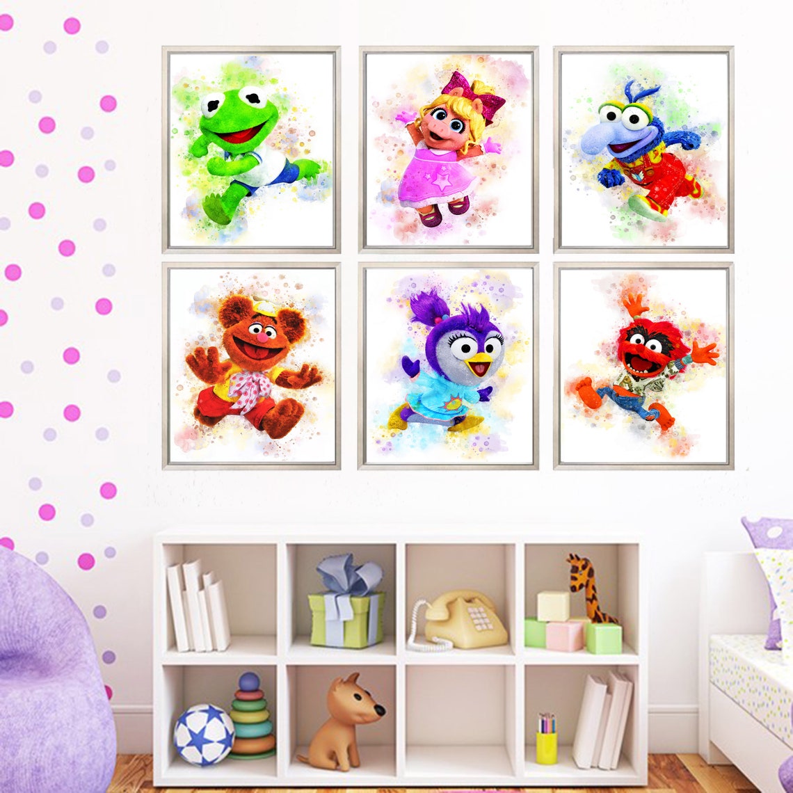 Muppet Babies PRINTABLE ART Muppets Print Muppet Babies Poster - Etsy
