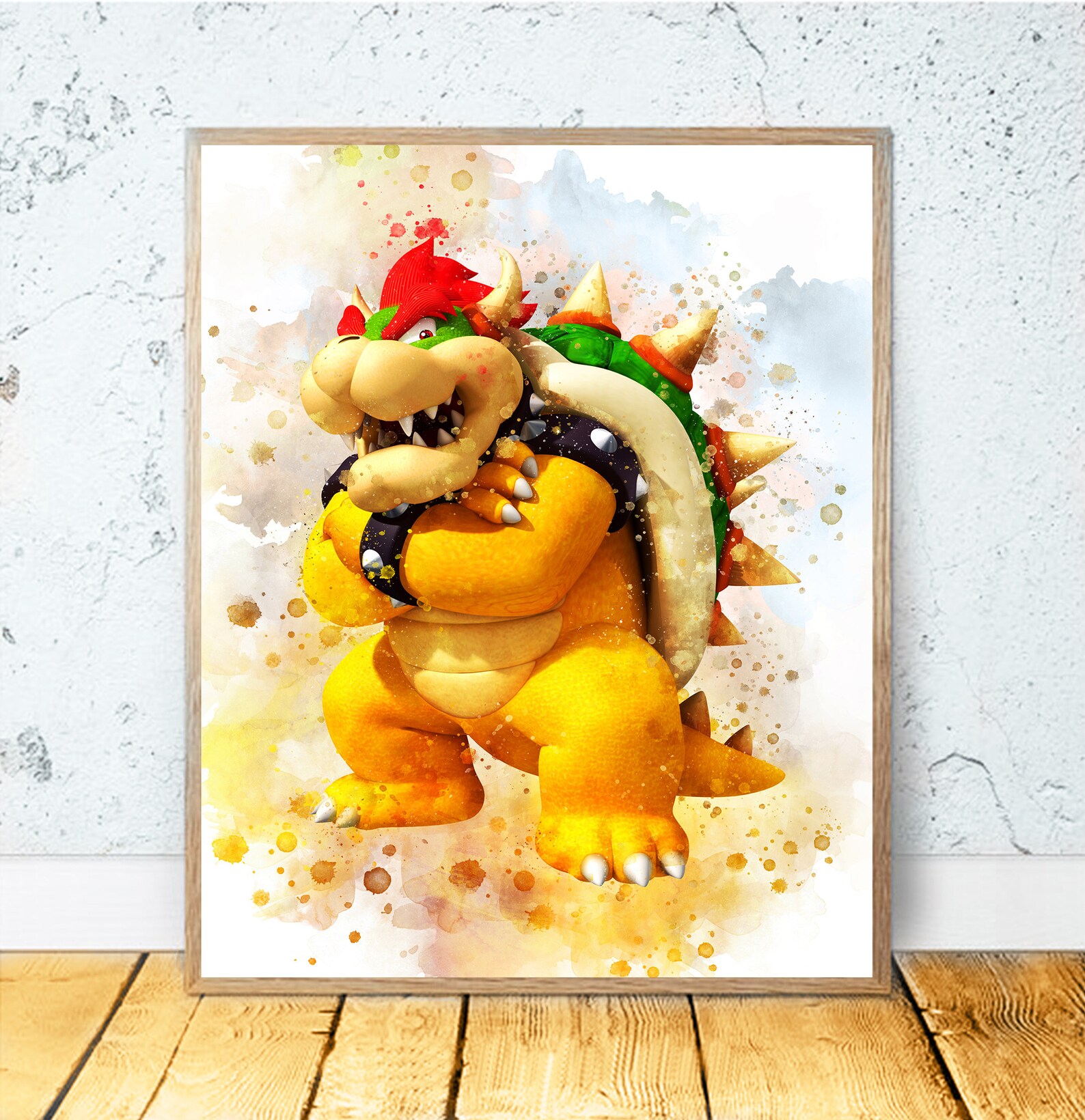 Set 9 MARIO Prints PRINTABLE ART Super Mario Poster Mario | Etsy