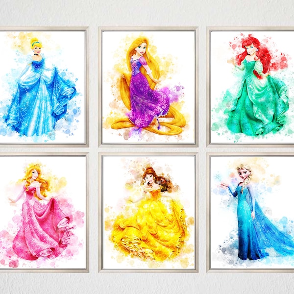 Princess Print - Etsy