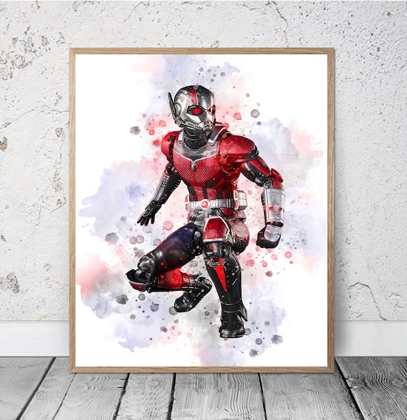 Ant Man PRINTABLE ART Ant Man Print Ant Man Poster Superhero - Etsy
