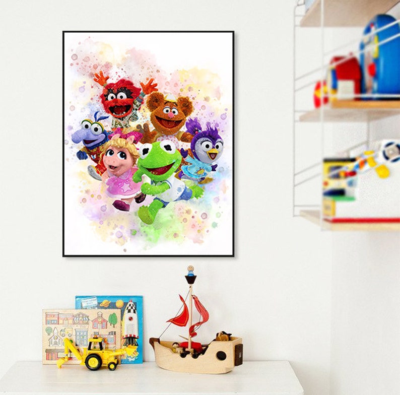 Muppet Babies PRINTABLE ART Muppets Print Muppet Babies Poster - Etsy