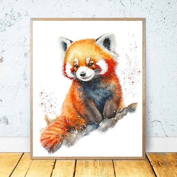Panda Poster - Etsy UK