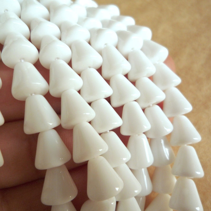 Glass Cone Beads - Etsy