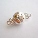 Decorative Silver Plated Magnetic Clasp With Rhinestone 3 - Etsy