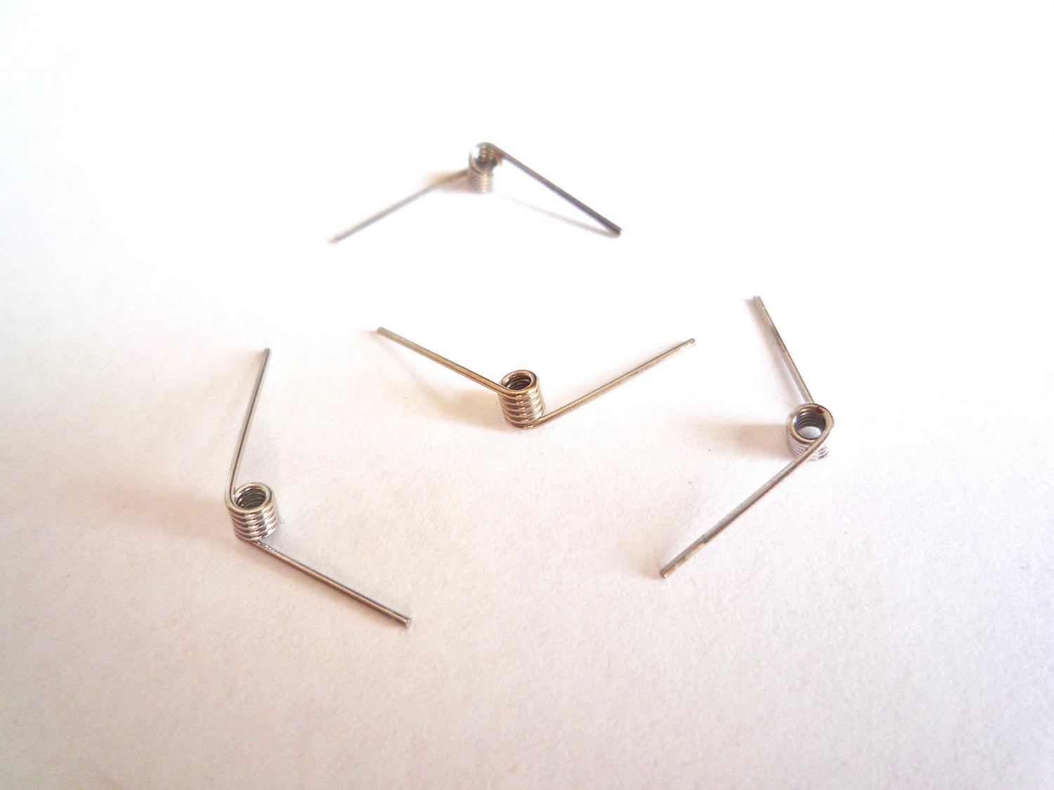50 Tiny Steel Torsion Tension Coil Spring - Etsy