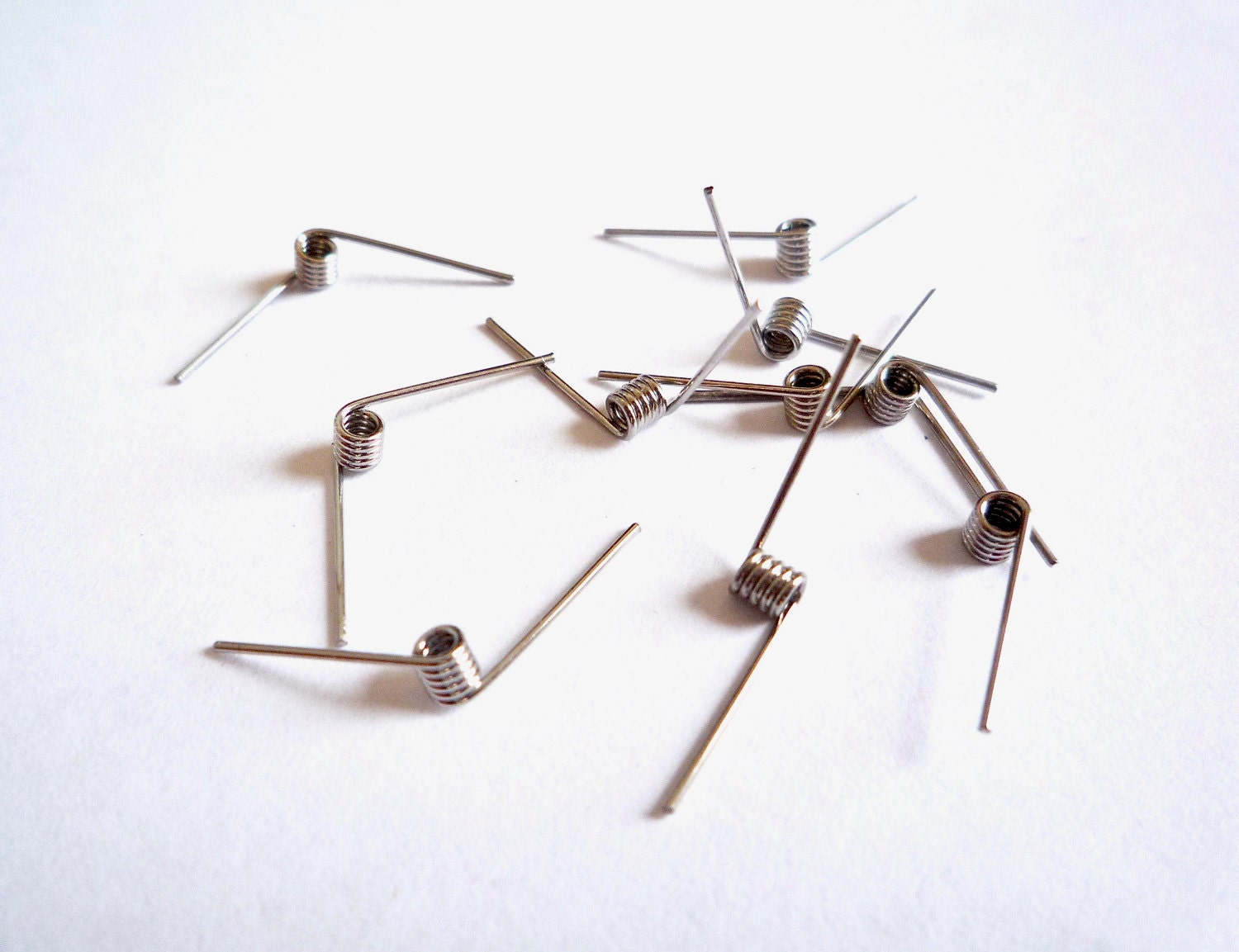 50 Tiny Steel Torsion Tension Coil Spring - Etsy