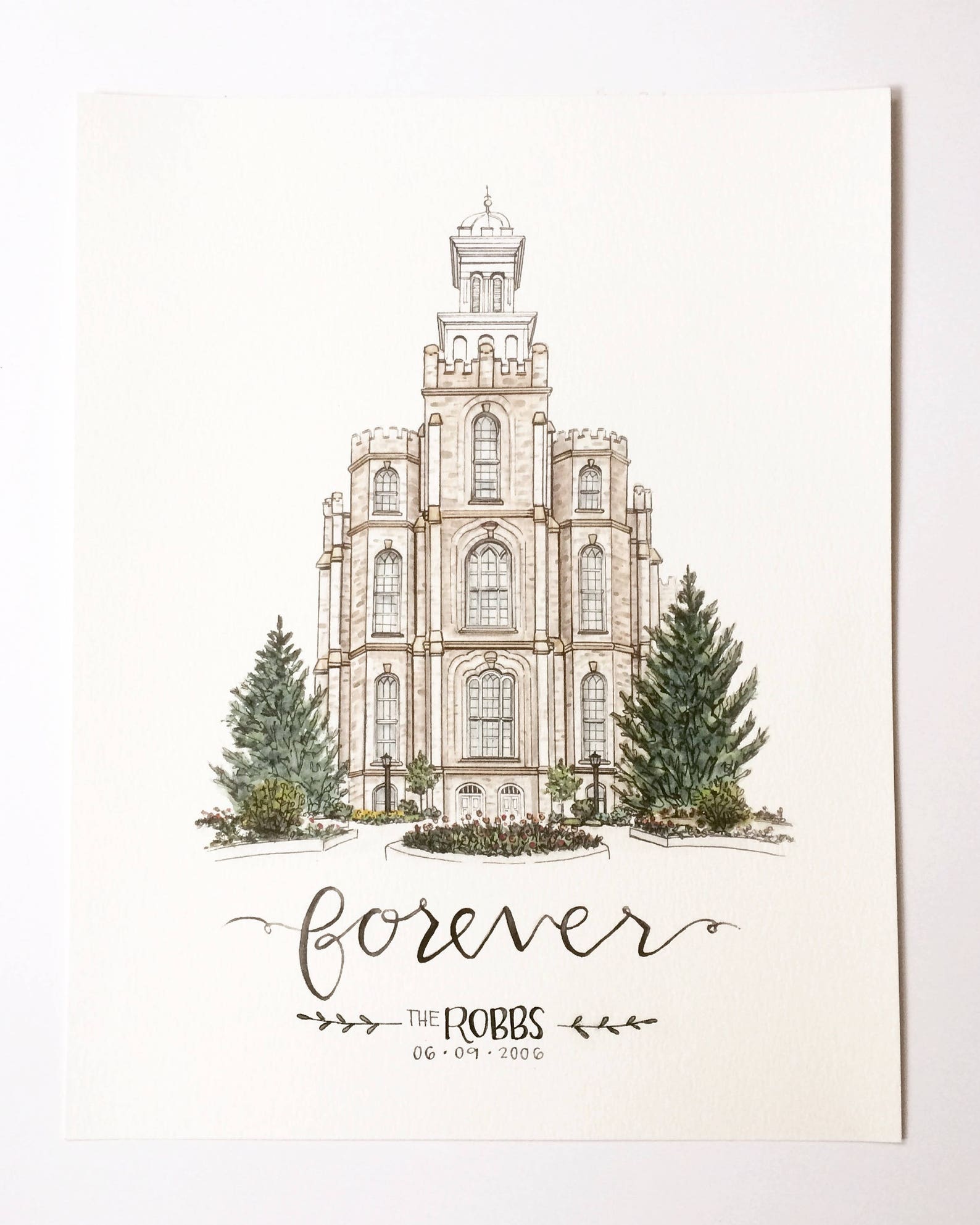 Logan LDS Temple Print | Etsy
