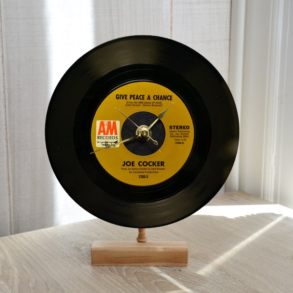 Record Wall Clock - Etsy