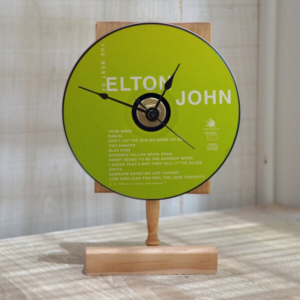 Cd Clock - Etsy
