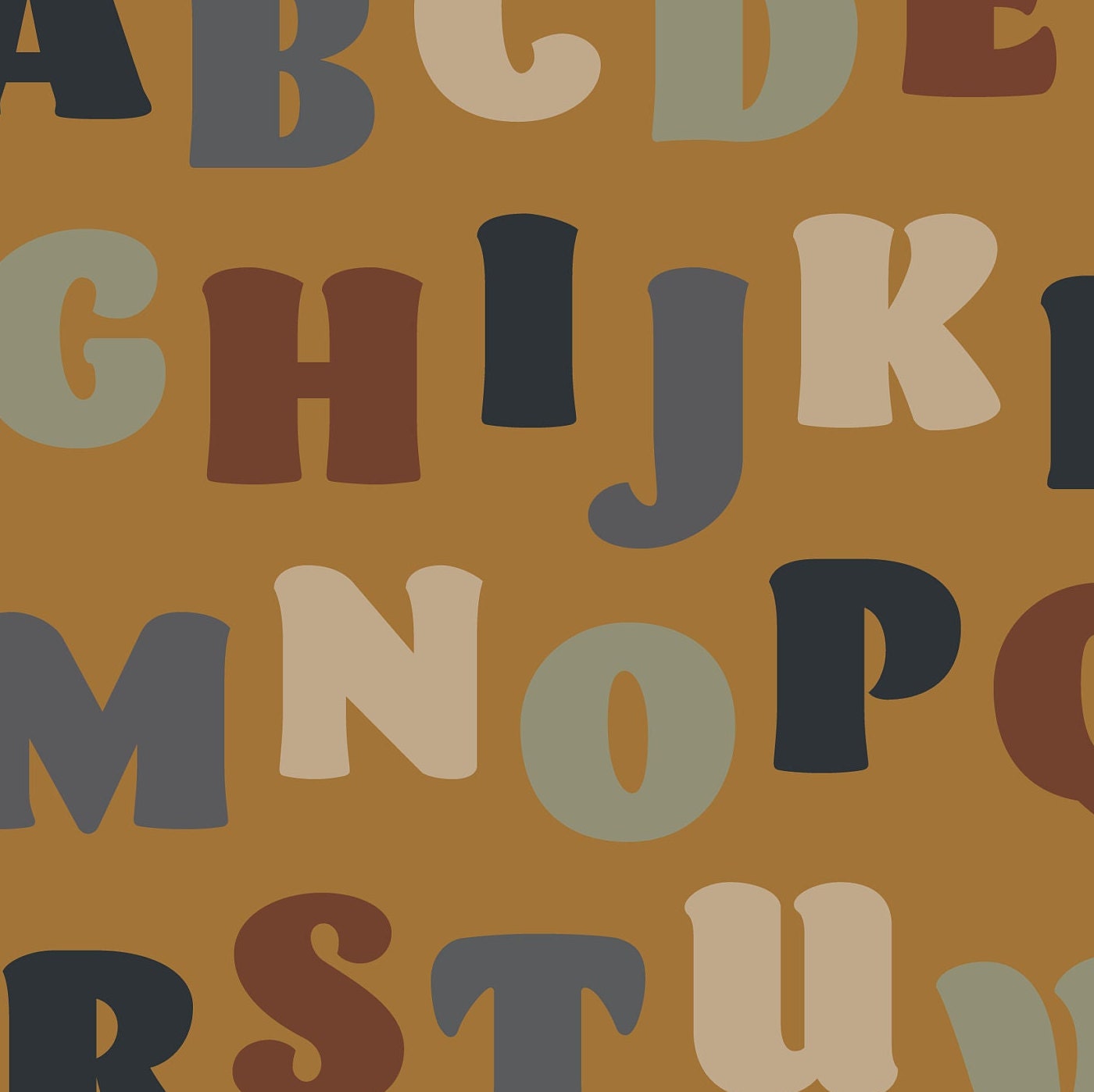 Alphabet ABC Printable Poster Instant Digital Download - Etsy Canada