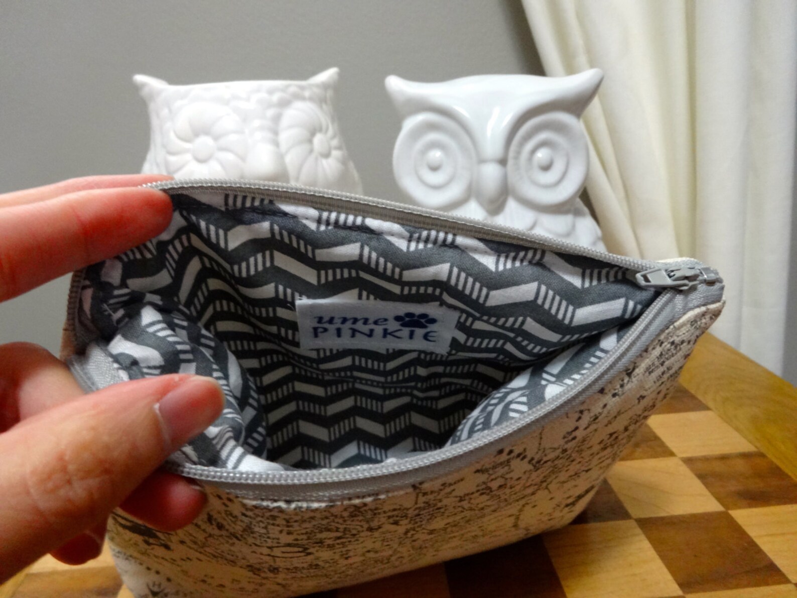 World Map Makeup Bag - Etsy