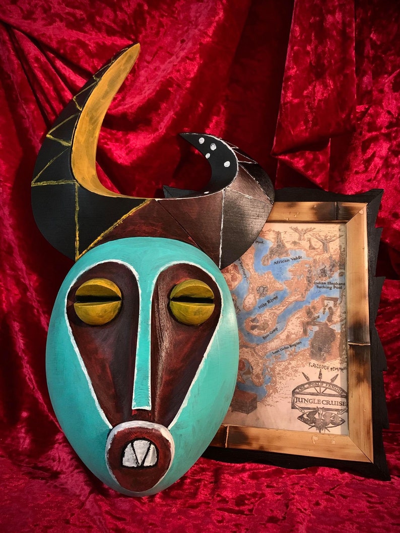 Jungle Cruise Headhunter Mask - Etsy