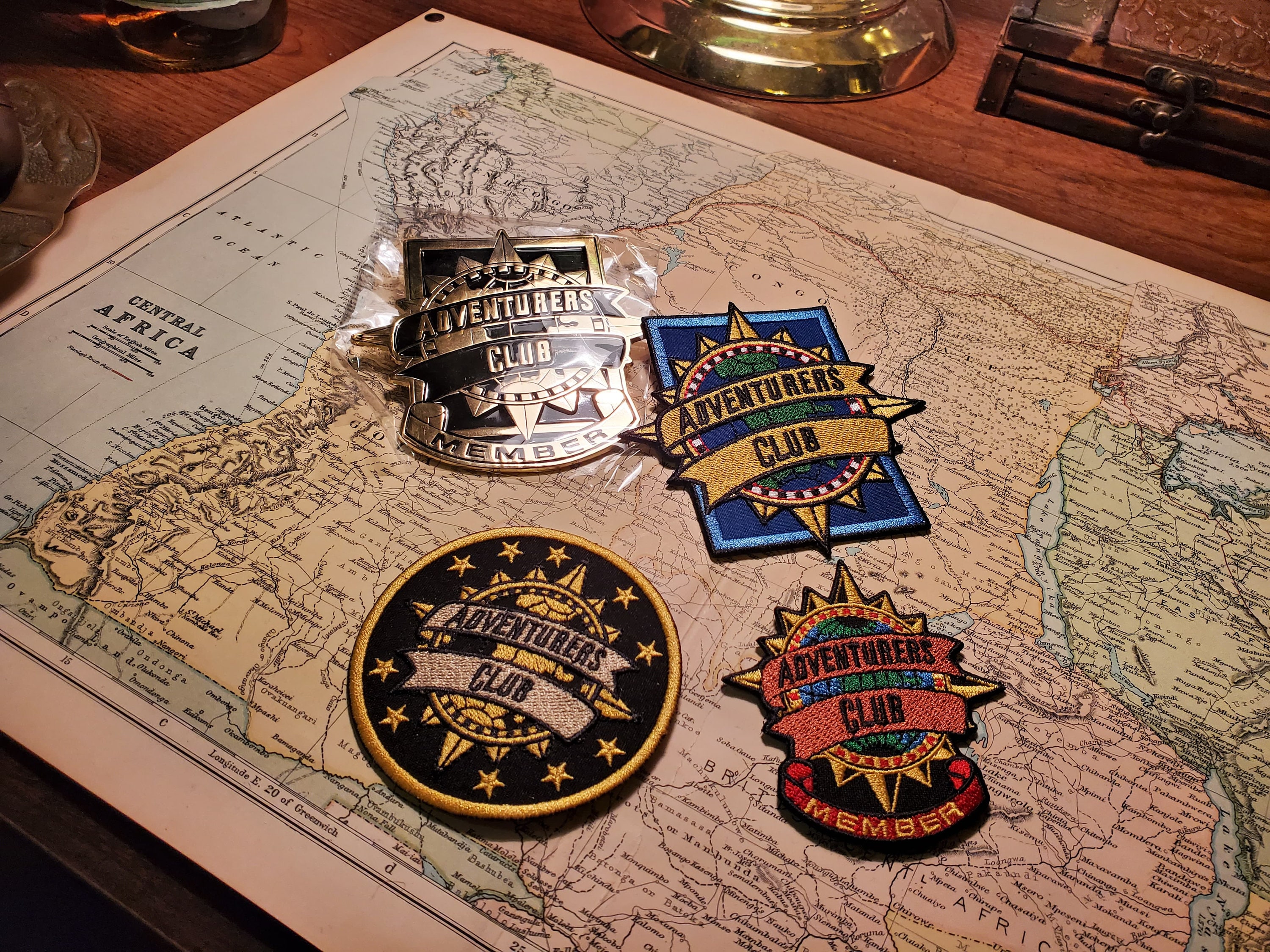 Adventurers Club Patches - Etsy