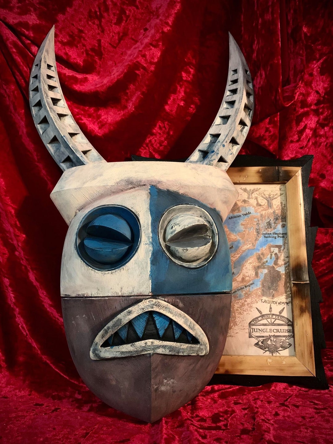 Jungle Cruise Headhunter Mask - Etsy