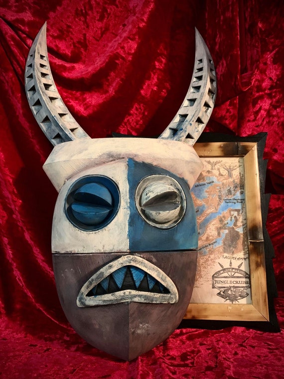 Jungle Cruise Headhunter Mask - Etsy