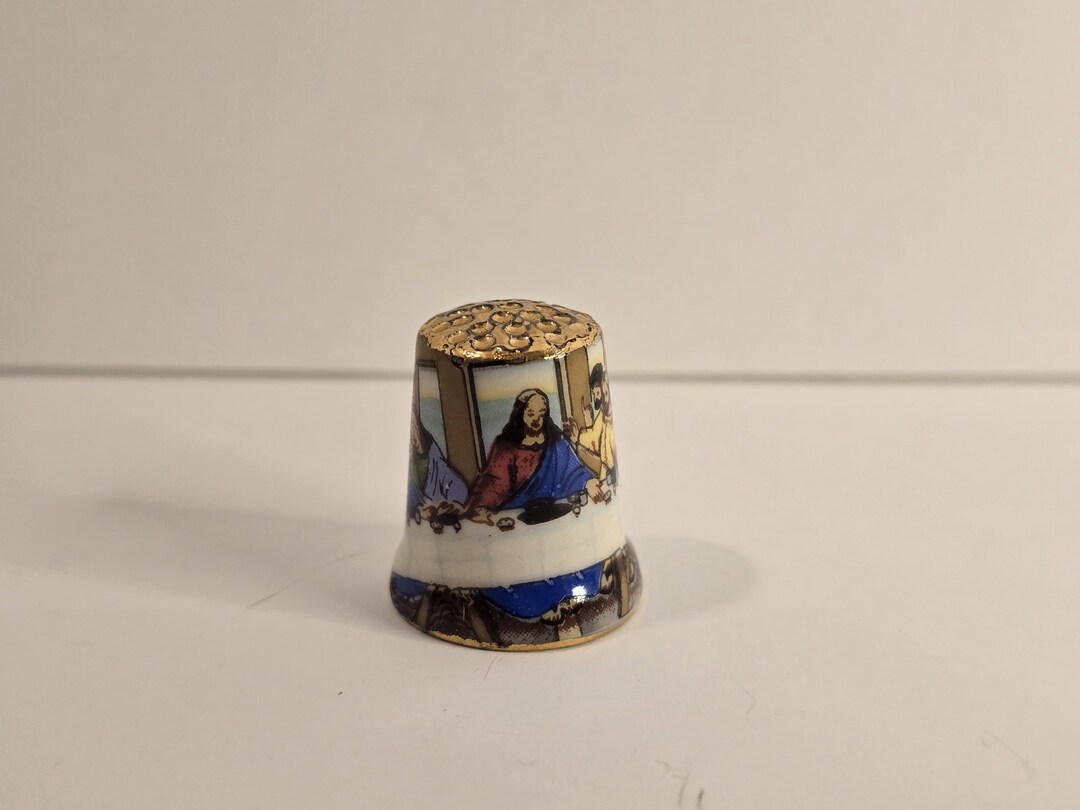 Ceramic Thimble Last Supper - Etsy