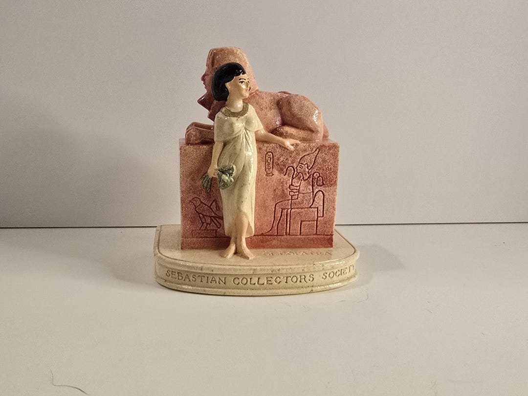 1962 Sebastian "cleopatra" Miniature Sebastian Figurine - Etsy