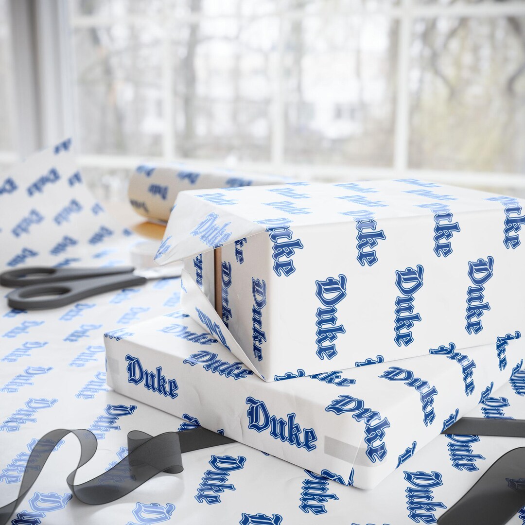 Duke University Wrapping Paper - Perfect for 2025 Graduation - Etsy