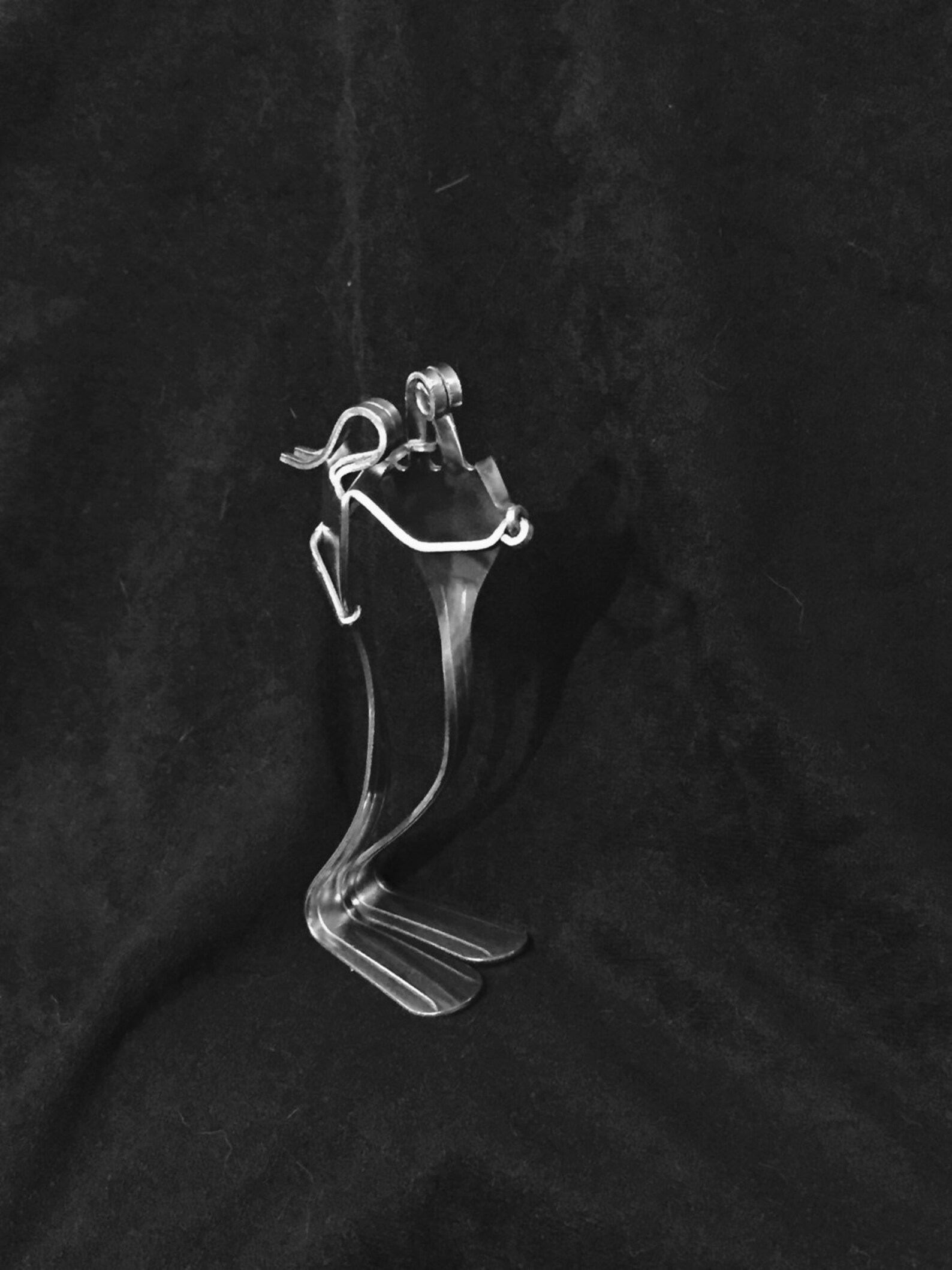 Fork Art Couple Waltzing Silverware Dancing Wedding Figures - Etsy