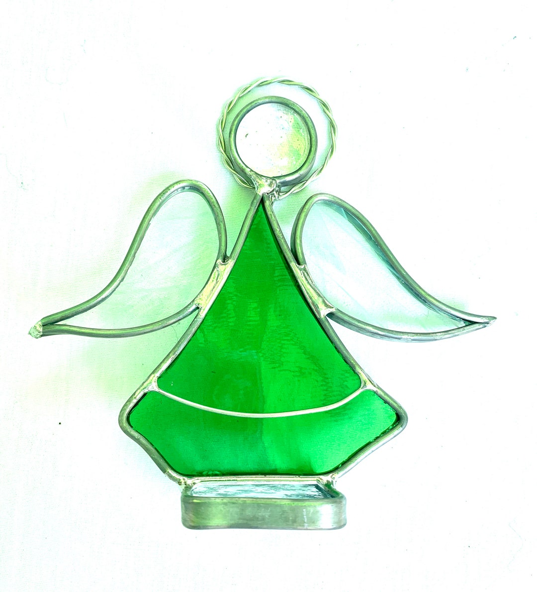 Stained Glass Small Standing Angel - Etsy