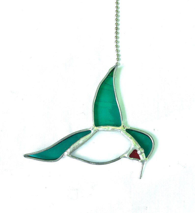 Stained Glass Hummingbird Ceiling Fan Pull - Etsy