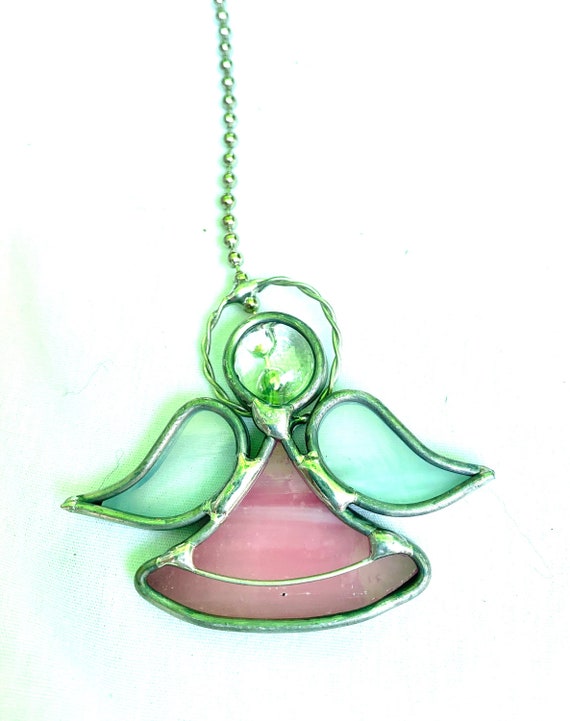 Stained Glass Angel Ceiling Fan Pull - Etsy
