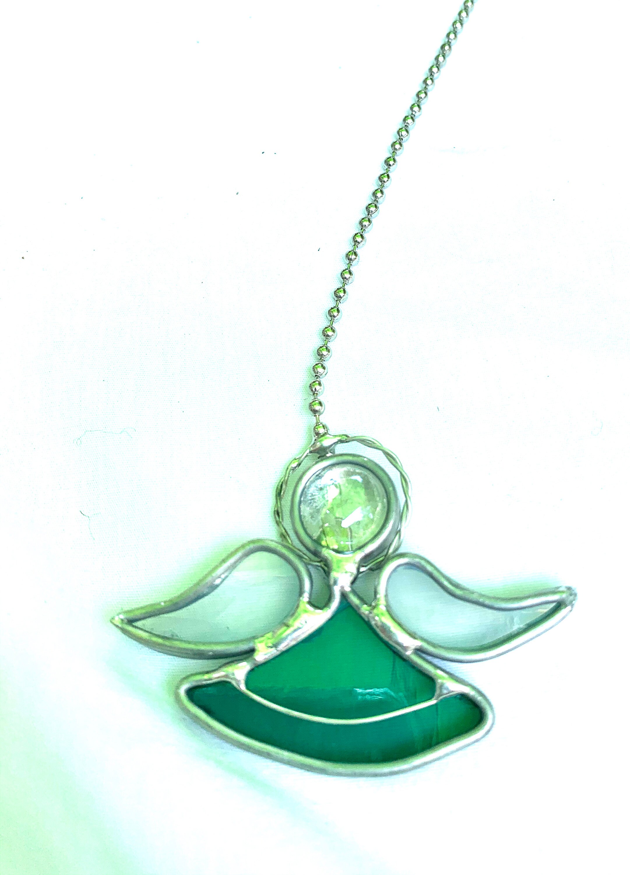 Stained Glass Angel Ceiling Fan Pull - Etsy