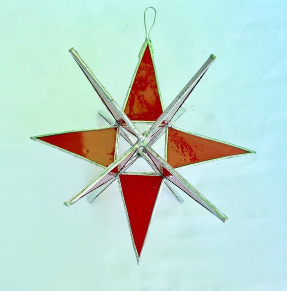 Stained Glass 3-D Star | Etsy