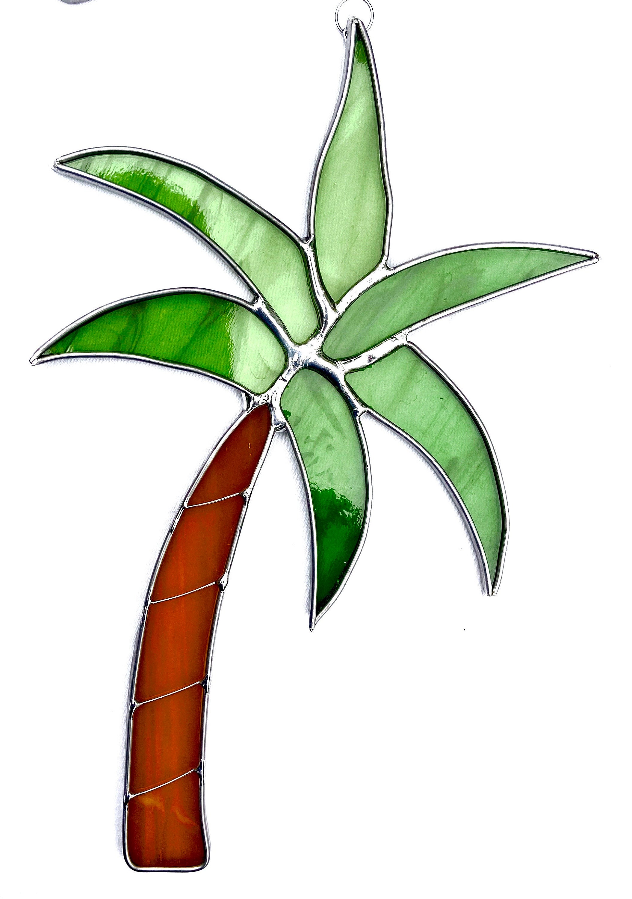 Stained Glass Large Palm Suncatcher - Etsy