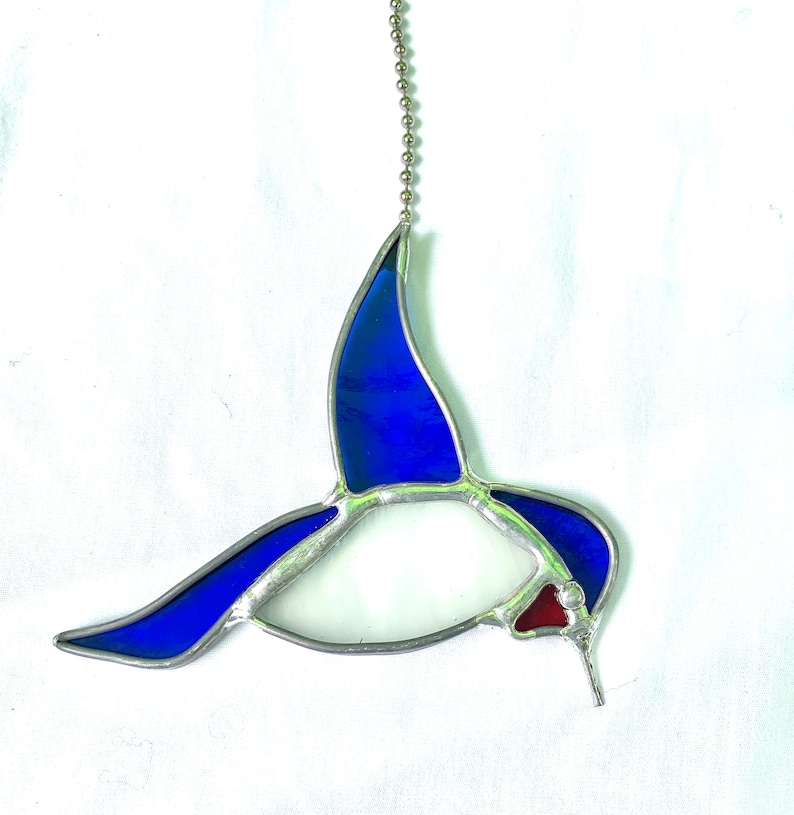 Stained Glass Hummingbird Ceiling Fan Pull - Etsy