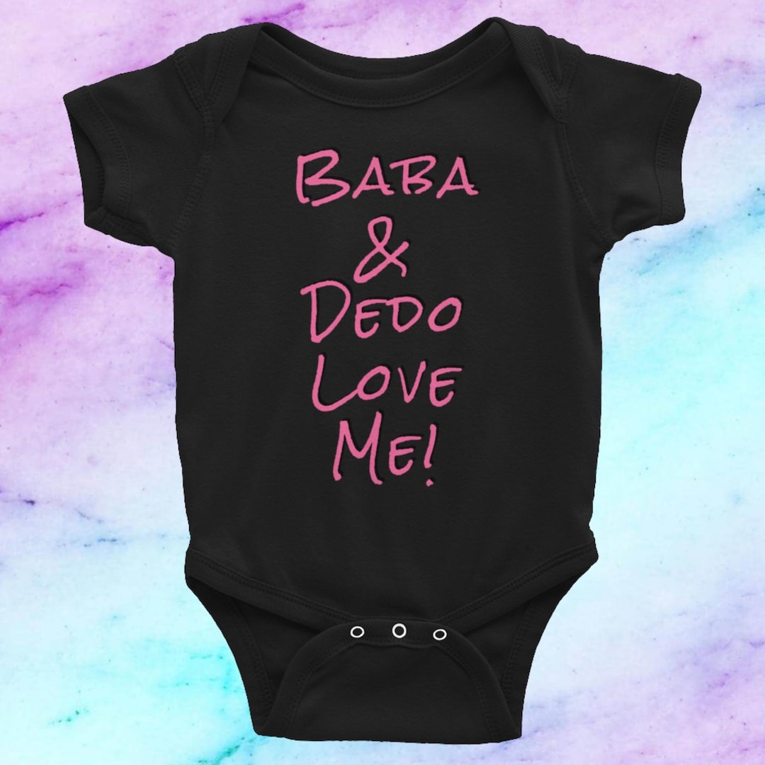Baby Announcement Serbian Baba Dedo Love Me Bodysuit - Etsy