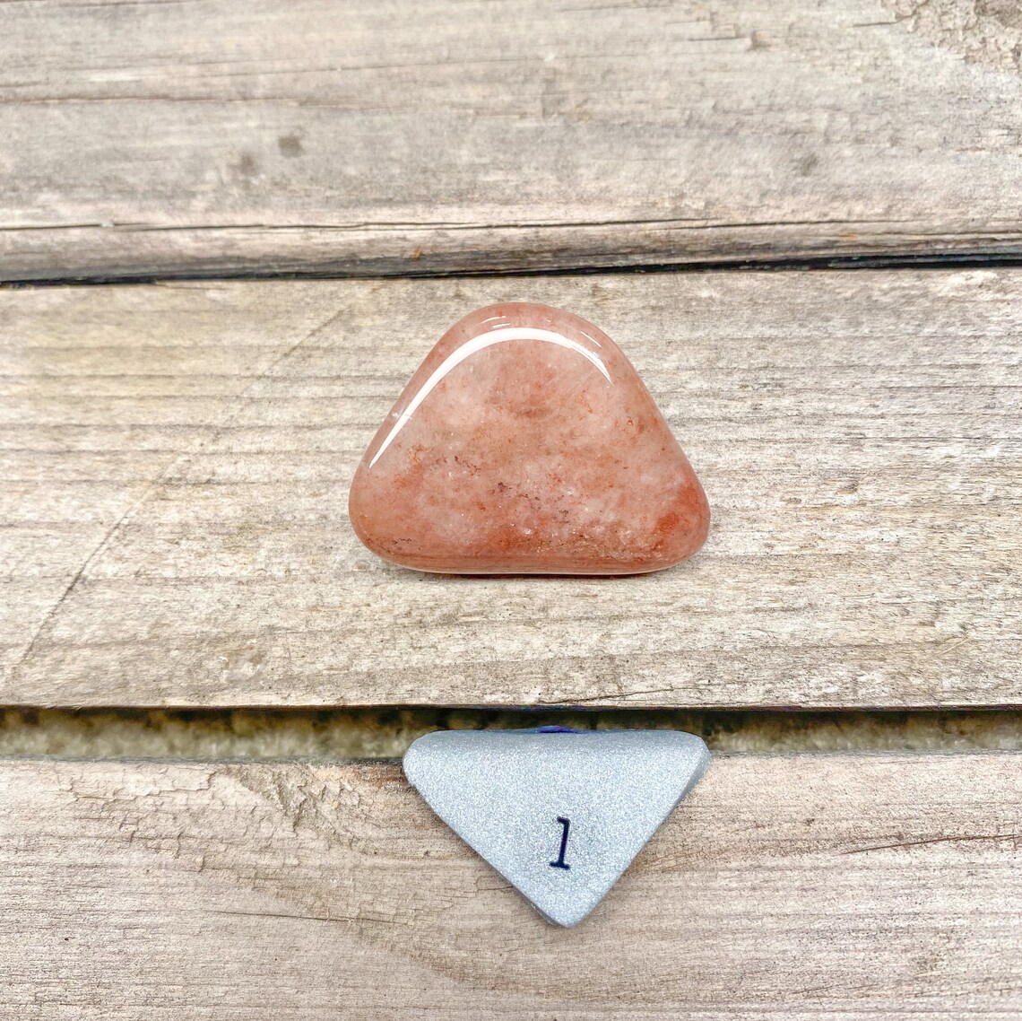 Pink Hematite Quartz Tumbled Stones. Pink Quartz With Hematite ...