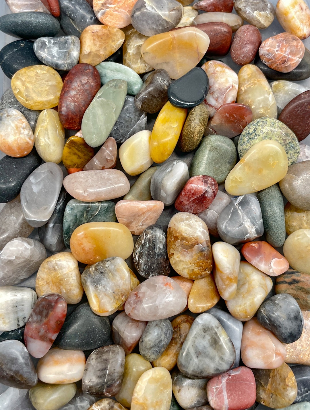 Decorative Stones. Small Pebbles for Aquarium, Bonsai, Succulents ...