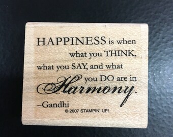 Rubber stamp quotes | Etsy