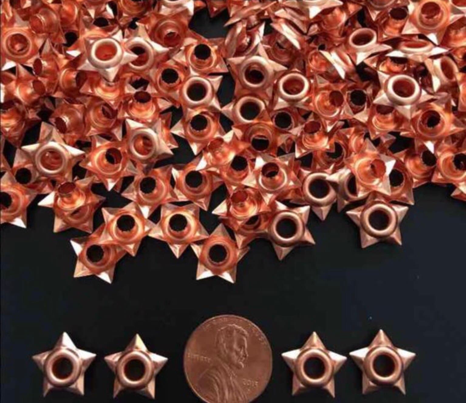 Star Shaped 3/16 Eyelets by Stampin' up Metal | Etsy