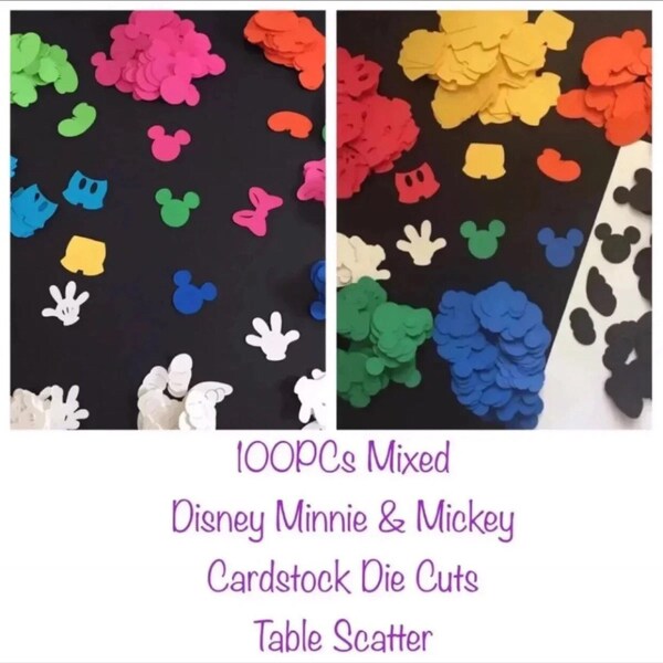 Mickey Mouse Cardstock - Etsy