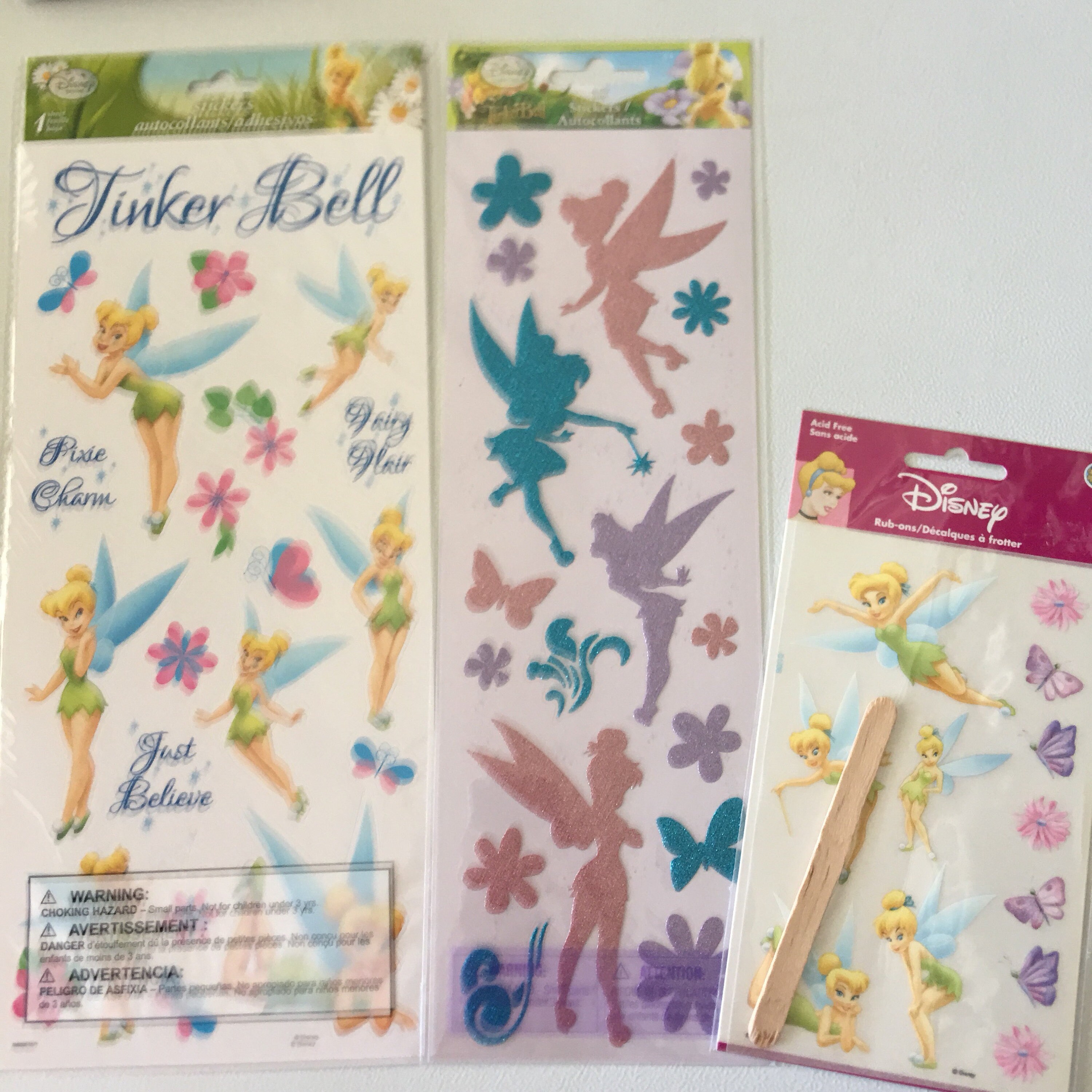 Disney Tinkerbell and Friends Theme Dimensional Stickers - Etsy
