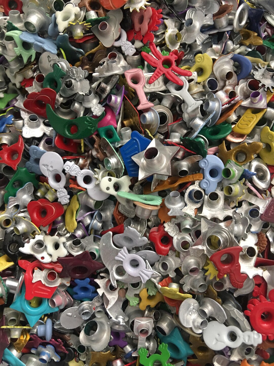Mixed Shaped Eyelets - 50, 100, 500 Pcs - Mixed - Grab Bag - Paper ...