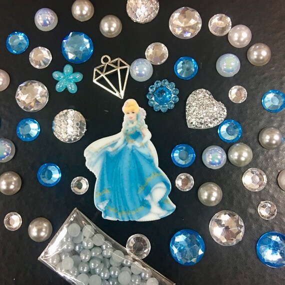 DIY Disney CINDERELLA Bling Decoden Bling Kit Cell Phone | Etsy